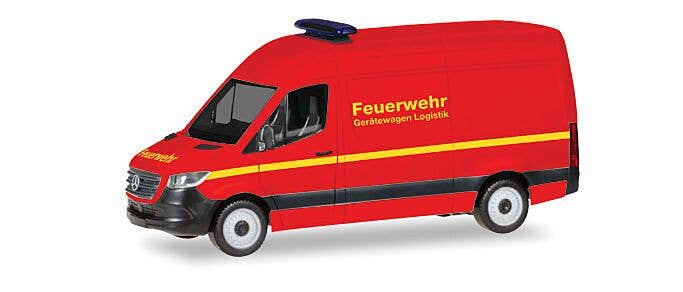 Herpa - Mercedes-Benz Sprinter Cargo Van with High Roof - Assembled ...