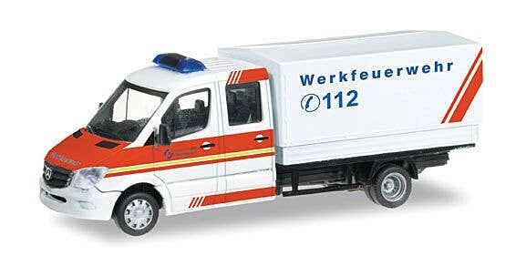 Herpa - Mercedes-Benz Sprinter Crew-Cab Pickup Truck w/Canvas Cover ...