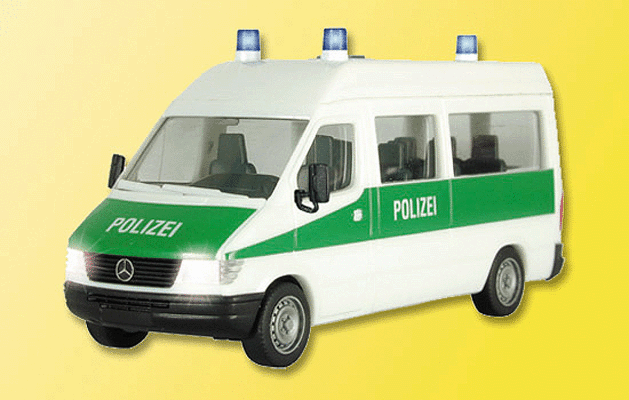 Viessmann - Mercedes Benz Sprinter Police with Flashing Lights ...