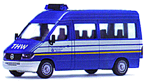 Herpa - Mercedes Sprinter THW - 326-43212