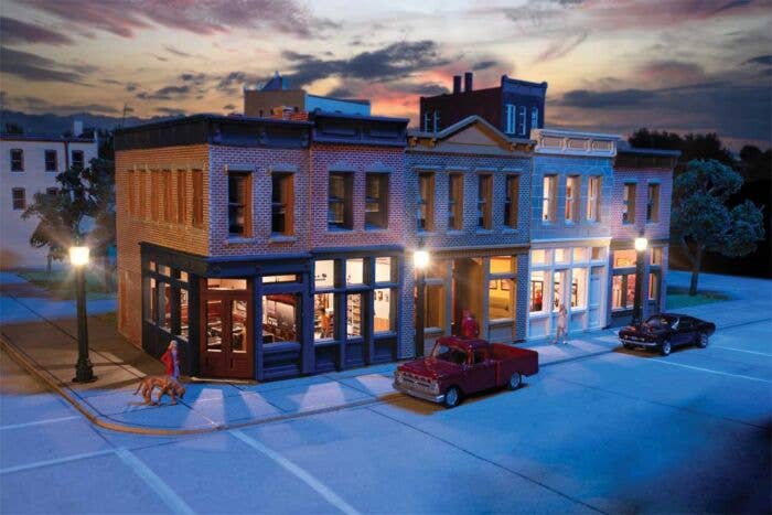 Walthers - Merchant's Row I with Spaces(TM) Interior - Structure Kit ...