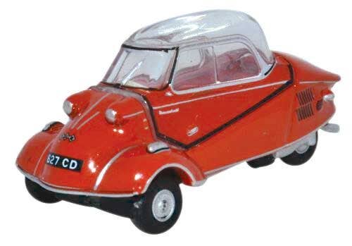 Oxford - Messerschmitt KR200 Bubble Car - Sardinian Red - 553-76MBC001