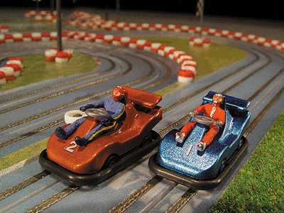 Faller - Metallic Go-Kart w/Driver, Era IV - 272-141011