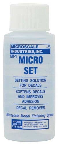 Microscale - Micro Set Decal Setting Solution - 1oz 29.6mL - 460-104