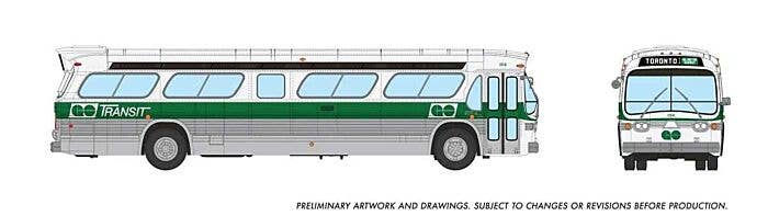 Rapido - Mid-1960s - 1980s Suburban New Look Bus - Lighted - Assembled ...