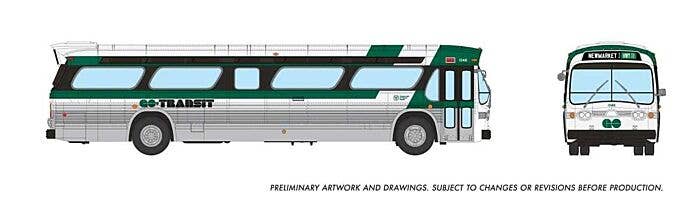 Rapido - Mid-1960s - 1980s Suburban New Look Bus - Lighted - Assembled ...
