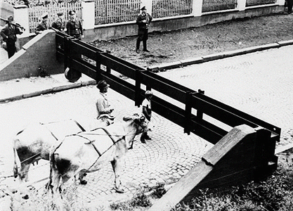 Trident - Military - Former German Army WWII - Road Block - Type 2 ...