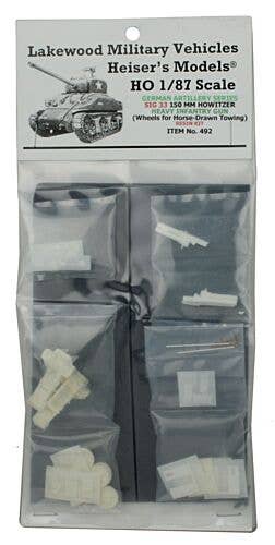 Heiser - Military - Germany WWII - Artillery (Resin Kits) pkg(2 ...