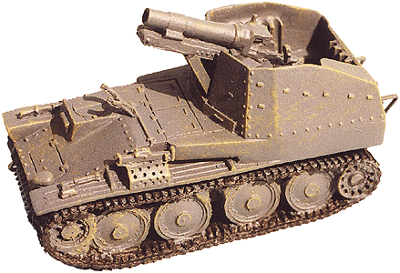 Heiser - Military - Germany WWII - Grille (Cricket) Self-Propelled Gun ...