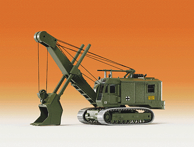 Kibri - Military - Modern German Army - Engineering Equipment - Menck ...