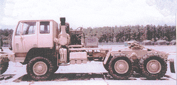 Modern Military Transport Truck