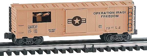 K-Line - Military - Operation Iraqi Freedom Series - US Army Boxcar w/2 ...