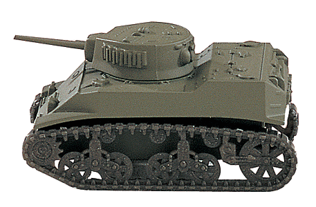 Boley - Military - US & Allies WWII - Light Tank - M5 Stuart (Olive ...