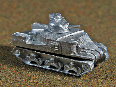 Trackside - Military - US & Allies WWII - Medium Tanks (Cast Metal Kit ...