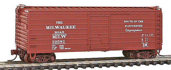 Fox Valley - Milwaukee Road Long Rib Boxcar - Milwaukee Road ...
