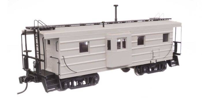 Walthers - Milwaukee Road Ribside Caboose - Undecorated (Includes Coal Stove) - 920-103650