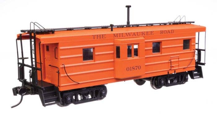 Walthers - Milwaukee Road Ribside Caboose - Mlwaukee Road #01870 ...