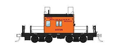 Fox Valley - Milwaukee Road Transfer Caboose - Ready to Run - Milwaukee ...