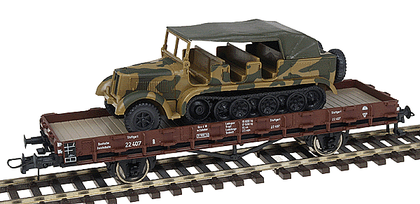 Roco - Mini-Tanks Military - Former German Army (WWII) - Railroad ...