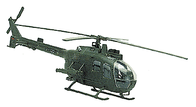 Roco - Mini-Tanks Military Modern German Army (BW) Aircraft - MMB Bo ...