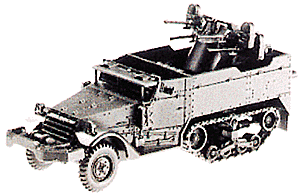 Roco - Mini-Tanks Military US & Allies WWII Armored Vehicles - M16 ...