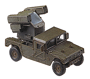 Roco - Mini-Tanks Military US Army (Modern) - AM General HMMWV Hummer w ...