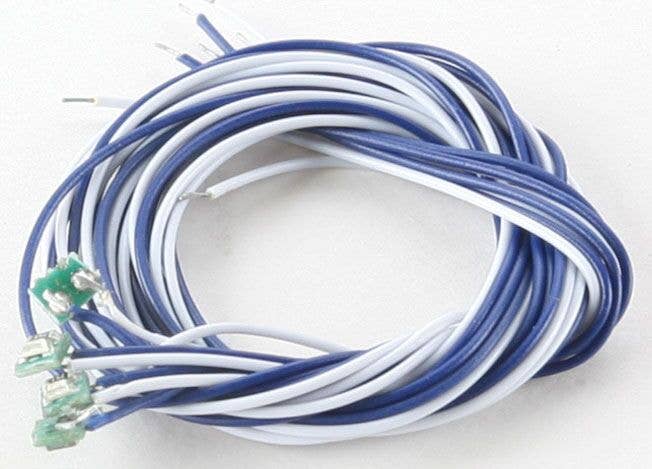 MRC - Mini LED w/10" 25.4cm Wire Leads 4-Pack - Light Genie(TM) - Green ...