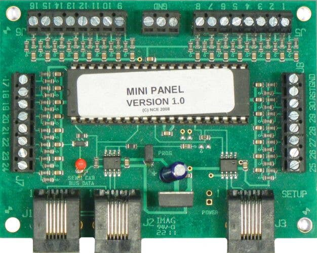 NCE - Mini Panel Control - For DCC Accessory Decoders - 524-230