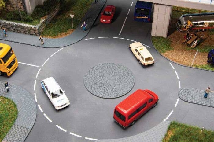 Faller - Mini Roundabout and Traffic Island - 272-180277