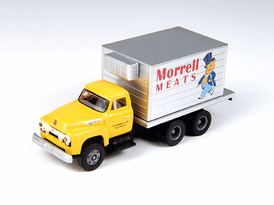 CMW - MiniMetals(R) 1954 Ford F-700 Delivery Truck w/Figure - Morrell ...
