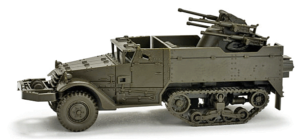 Herpa - Minitanks US & Allies WWII Half-Track - Kit - M16 MGMC Half ...