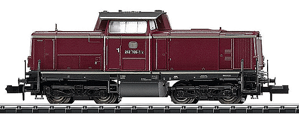 Trix - Minitrix Class 212 Diesel - Standard DC - German Federal Railway ...