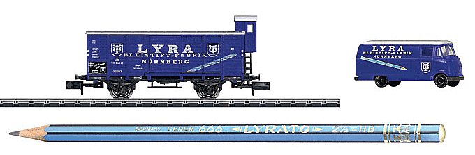 Trix - Minitrix Museum Car 2007 - Limited - Lyra Pencil Factory ...