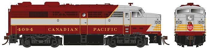 Rapido - MLW FPA-2 - Standard DC - Canadian Pacific #4094 (maroon, gray, Block Lettering) - 606 ...