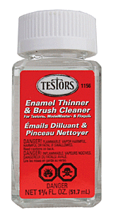 Testor - Model Master(R) - Enamel Thinners - Clear - 1.75oz 51.8mL ...