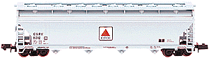 Atlas - Modern ACF 4-Bay Centerflow Hopper - CITCO - 150-39651