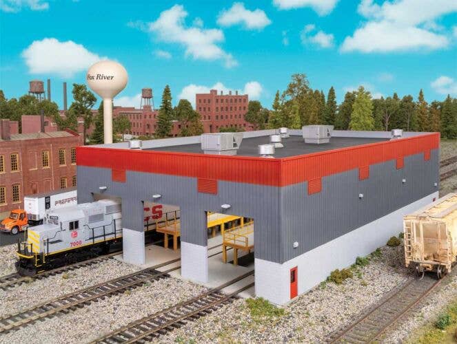 Walthers - Modern Diesel Shop - Kit - 933-3908