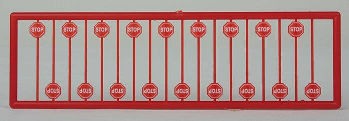 Tichy - Modern Red Stop Signs - pkg(18) - 293-2612