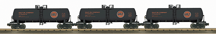 MTH - Modern Tank Car 3-Pack - 3-Rail - Ready to Run - RailKing(R ...