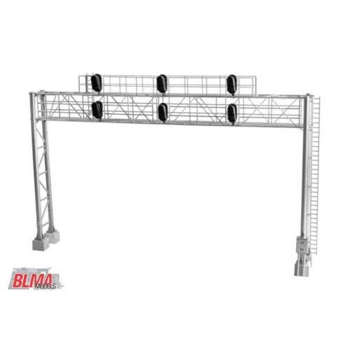 Atlas - Modern Triple-Track Signal Bridge with 6 LED 3-Aspect Heads ...