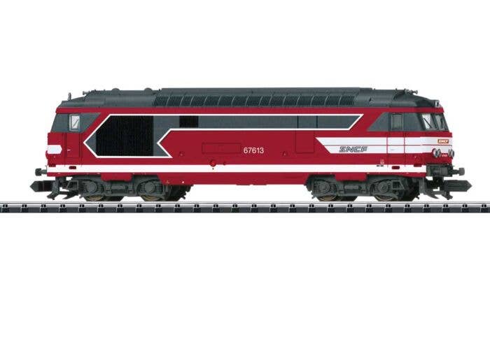 Trix - Modernized Class BB 67400 Diesel - Standard DC - Minitrix ...
