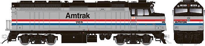 Rapido - Modernized EMD F40PH w/Sound & DCC - Amtrak #223 (Phase III ...