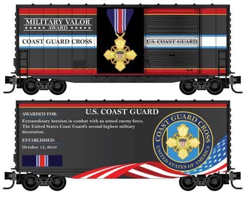 MicroTrain - Modified P-S 40' Hy-Cube Boxcar - Ready to Run - Military ...