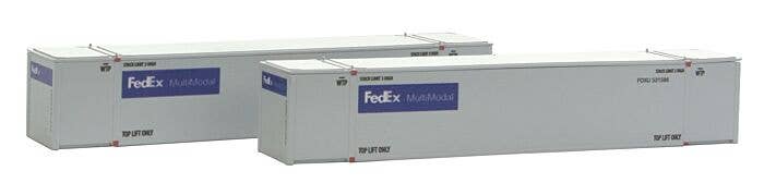 Con-Cor - Monon 53' Rivet-Side Container 2-Pack - Ready to Run - FedEx ...