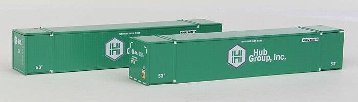 Con-Cor - Monon 53' Rivet-Side Container 2-Pack - Ready to Run - Hub ...