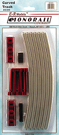 E-R Models - Monorail 6-Piece Track Sets - Curved - 262-4910