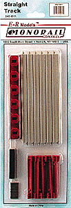 E-R Models - Monorail 6-Piece Track Sets - Straight - 262-4911