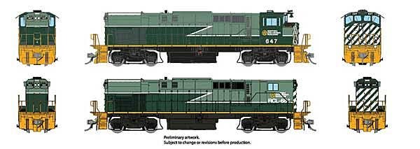 Rapido - Montreal Locomotive Works MLW M420 - M420B Set - Standard DC ...