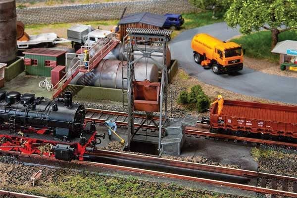 Faller - Motorized Steam Locomotive Ash Handling Facility - Kit - 6-3/4 ...