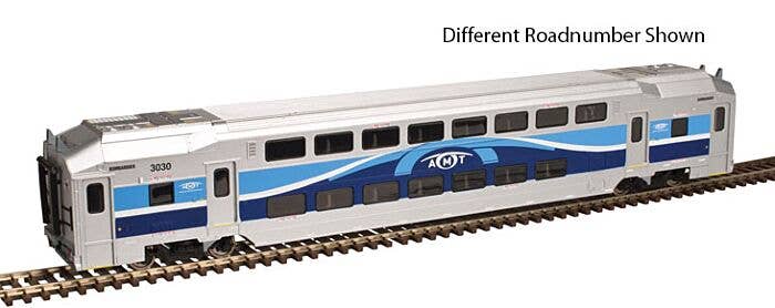 Atlas - Multi-Level Commuter Coach Trailer - Ready to Run - AMT ...